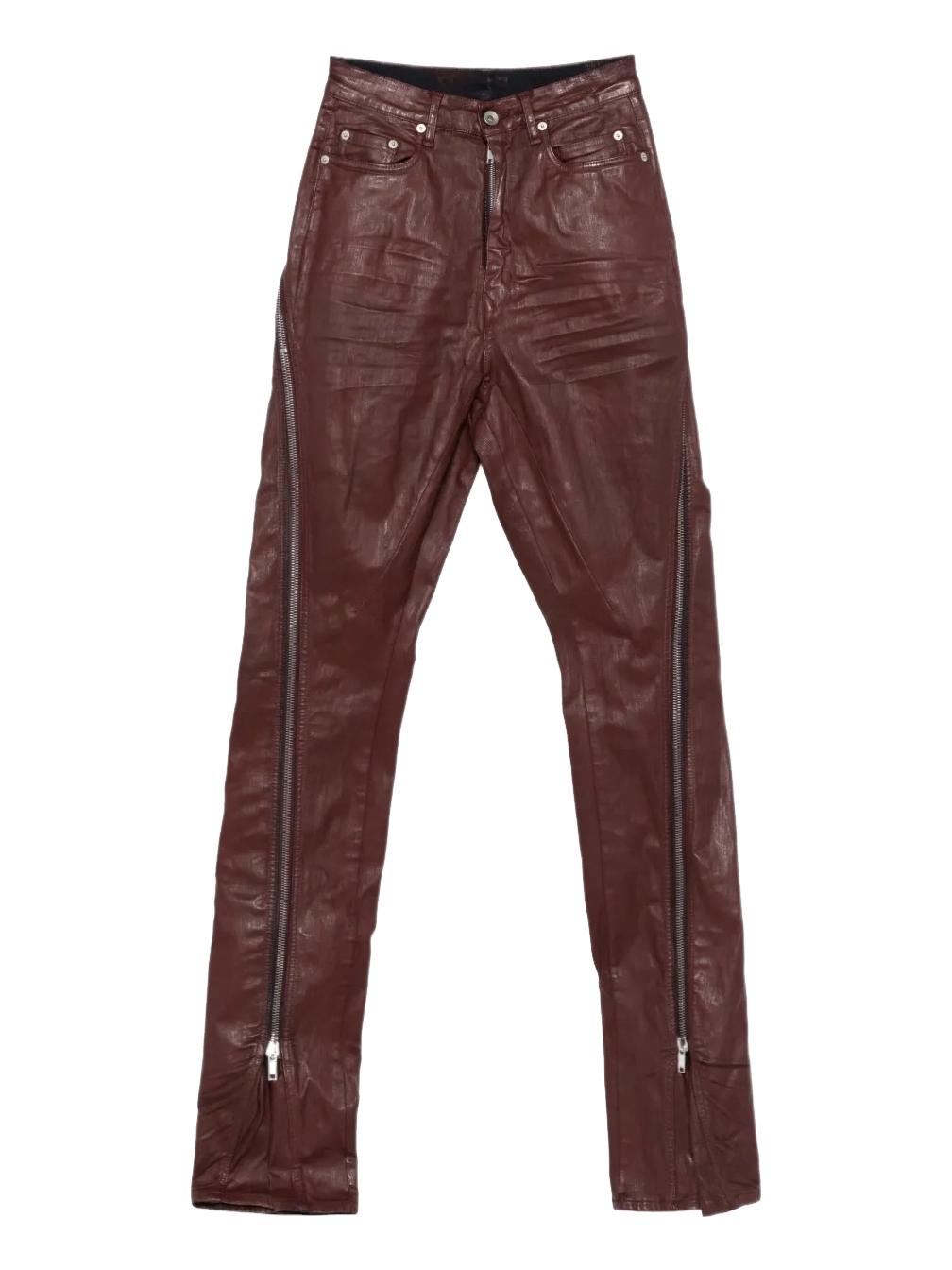 RICK OWENS Rick Owens Drkshdw Bolan Banana Side-Zip Jeans